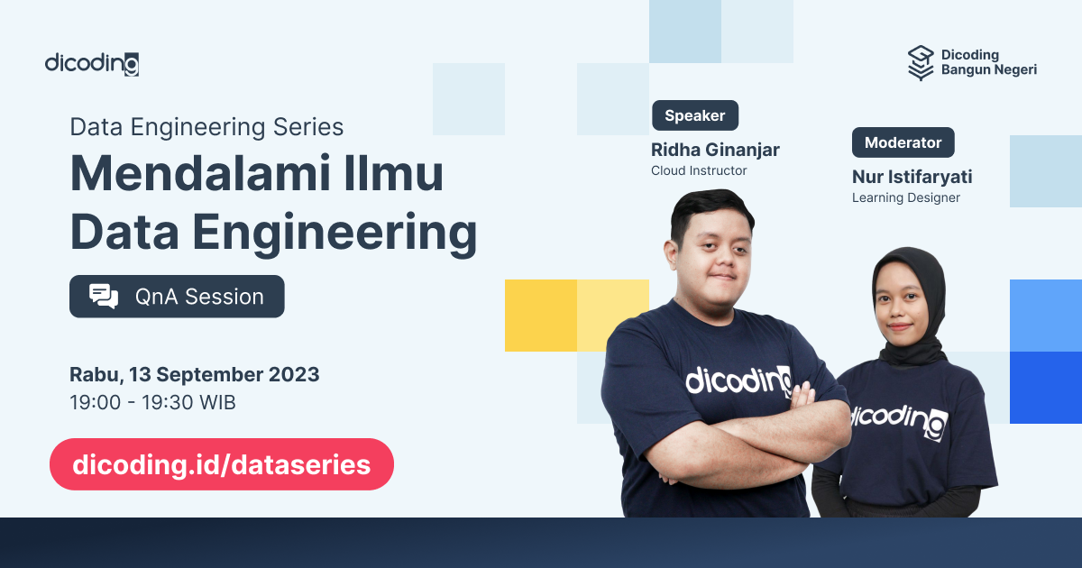 Data Engineering Series #3 : Mendalami Ilmu Data Engineering | QnA ...