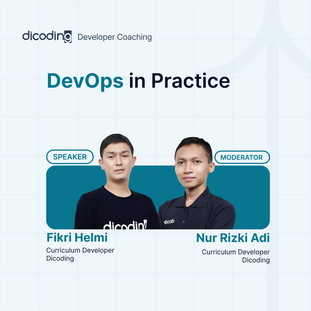 Dicoding Developer Coaching #82 : DevOps | DevOps in Practice - Dicoding Indonesia