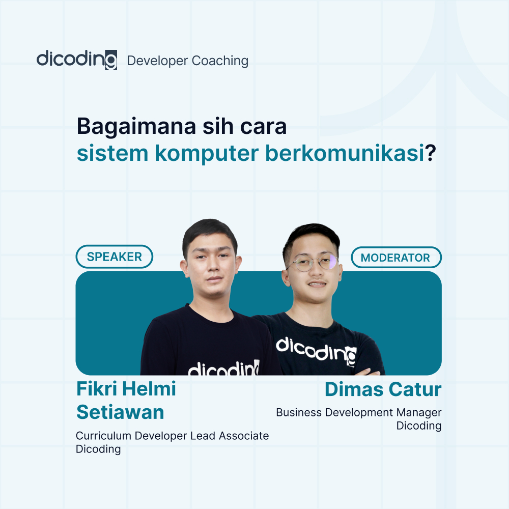 Dicoding Developer Coaching #87 : DevOps | Bagaimana sih cara sistem komputer berkomunikasi ...