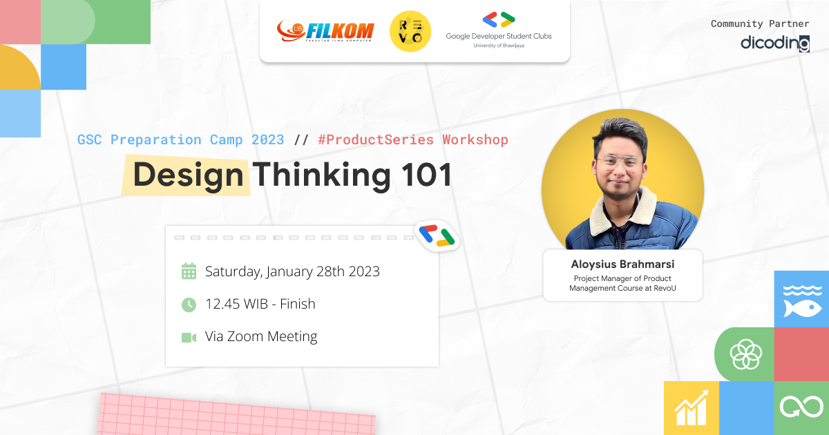 #ProductSeries Workshop: Design Thinking 101 - Dicoding Indonesia