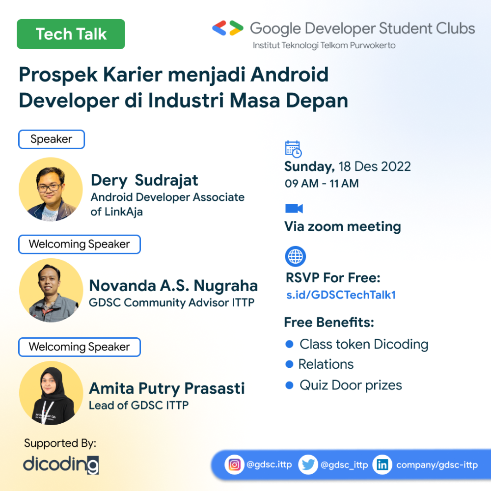 TECH TALK #1 Prospek Karier Menjadi Android Developer Di Industri Masa ...